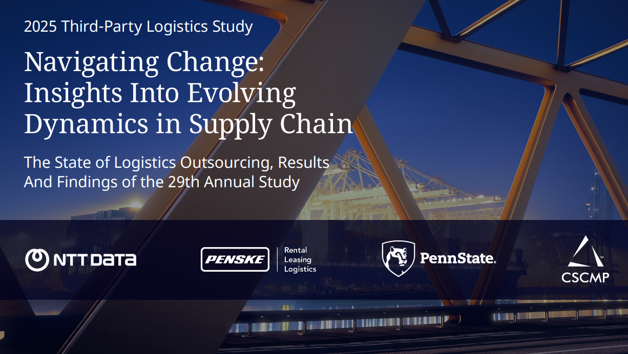 2025 Third-Party Logistics Study